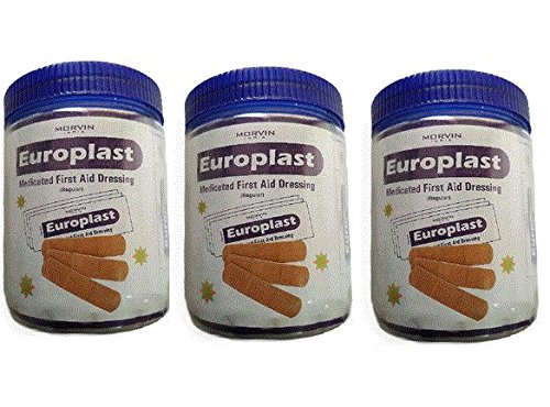 Buy EUROPLAST MEDICATED FIRST AID DRESSING (1.9 CM X 7.2 CM SIZE ...