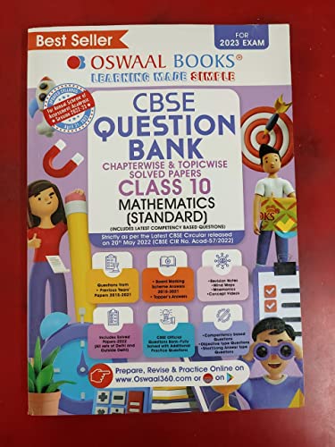 Buy Oswaal CBSE Chapterwise & Topicwise Question Bank Class 10 ...