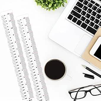 Amazon.com: 3 Pcs Acrylic Irregular Deckle Edges Rulers Paper Tearing ...