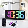Amazon.com: YISILE 9" Digital Wall Clock with Night Light, Digital ...