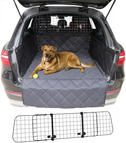 Shield Autocare Dog Guard for Car Boot Bundle with Quilted Boot Liner ...