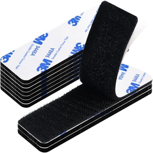 Redamancy 10 Pcs Hook and Loop Tape, Strong Double Sided Tape Heavy ...