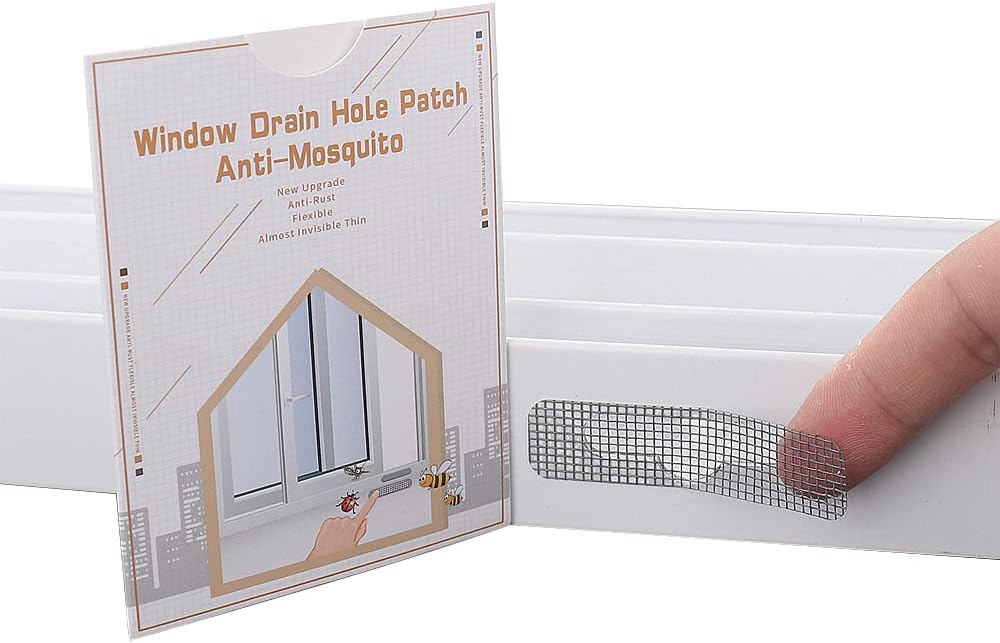 Amazon.com: 50PCS Window Weep Hole Screen Patch Strong Sticky ...