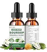 Amazon.com: Soursop Graviola Liquid Drops, Organic Soursop Leave ...