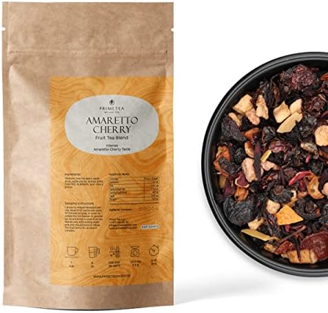 Amazon.com : Prime Tea Amaretto/Cherry - Exquisite Fruit Tisane ...