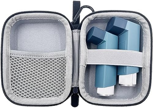 Amazon.com: LeoTube Holder Travel Case for Asthma Inhaler, Compact Case ...