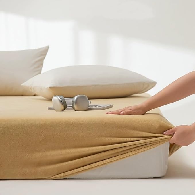 Amazon.com: Kiyeocca Custom Size Fitted Sheet, Bespoke Mattress Cover ...