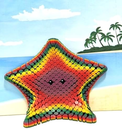 Amazon.com: Cute Articulating Squishy Starfish - 3D Printed Colorful ...