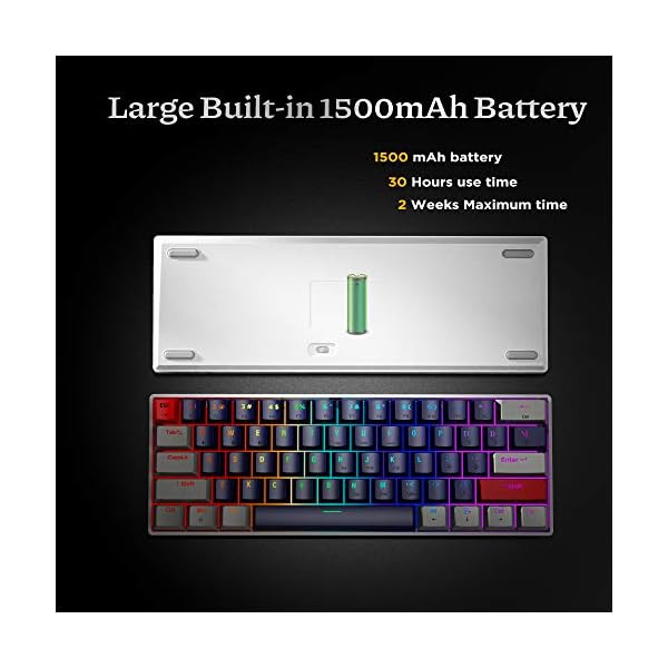 NEWMEN GM610 60% Gaming Keyboard - Buy Online UK