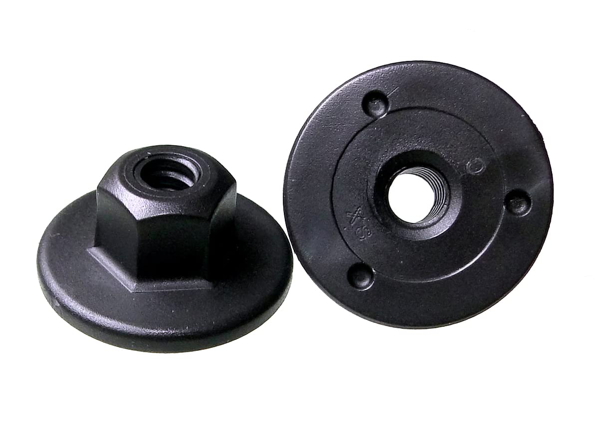 Autobahn88 10mm Hex Head Plastic Self-Threading Nut, Compatible with ...