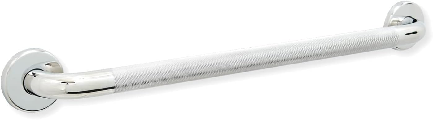 Amazon.com: Bathroom Safety Grab Bar - Polished Chrome/ADA Shower ...