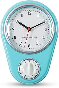 Amazon.com: DTOWER Timeless Wall Clock Accurate Timekeeping for Kitchen ...