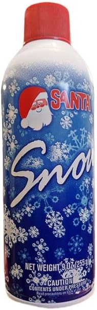 Amazon.com: Santa Snow Spray Christmas Artificial Can18 Oz Tree Holiday ...