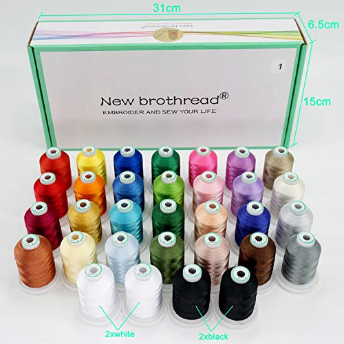 High-Quality Embroidery Thread and Stabilizer | NewBrothread