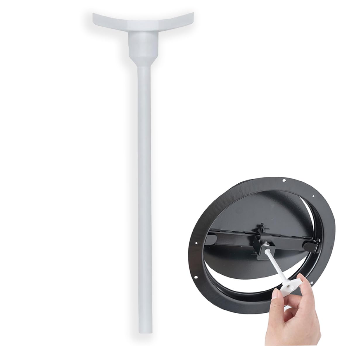 Snapklik.com : Handua Plastic Damper Key For Round Ceiling Diffusers ...