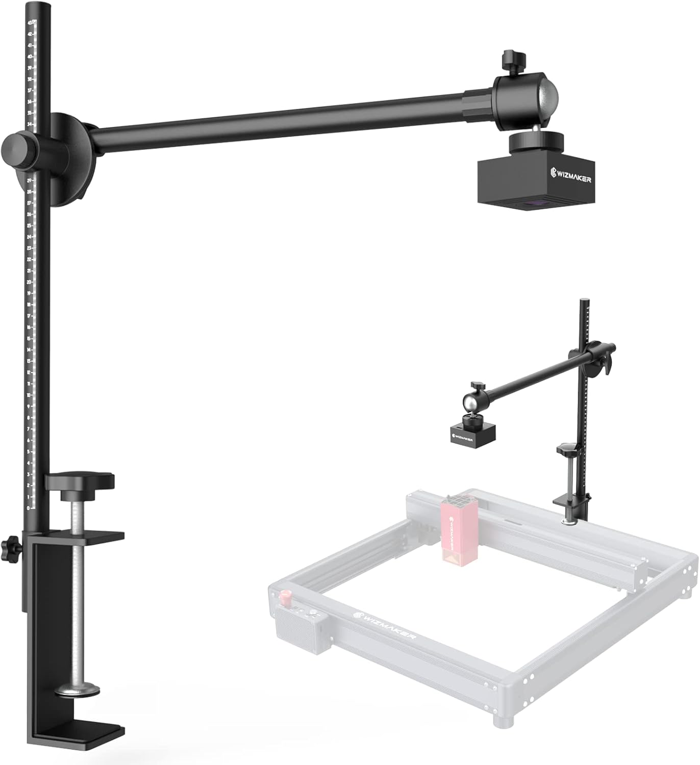 WIZMAKER Lightburn Kamera für Lasergravurmaschine, Präzise automatische ...