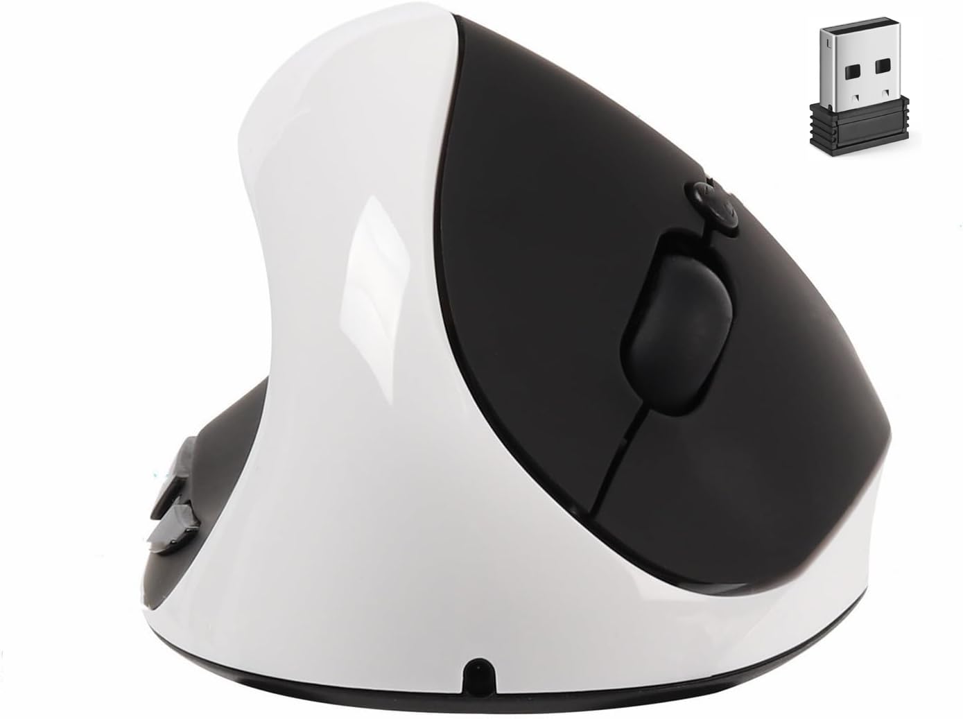 Amazon.in: Buy Wireless Mouse Left Handed Ergonomic Vertical Mouse ...