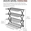 Amazon.com: ShellKingdom 4 Tier Collapsible Cooling Rack, Outdoor ...
