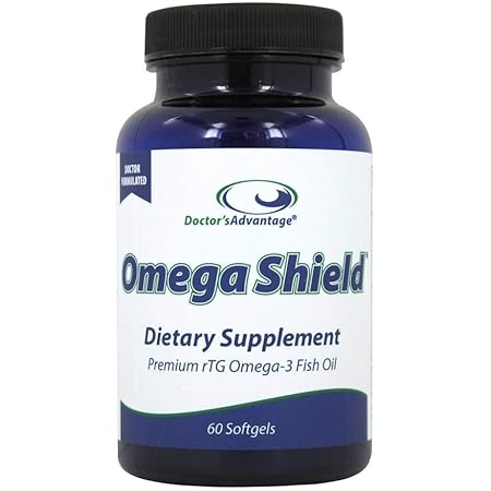 Amazon.com: Doctor's Advantage - Omega Shield Premium rTG Omega-3 Fish Oils - 60 Softgels ...