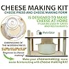 Amazon.com: PetriStor Сheese Making Kit (Cheese Press + 1 Cheese Making ...
