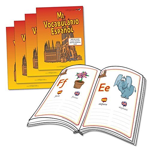 Wildgoose Education SP1150 Mi Vocabulario Espanol-Spanish Vocabulary ...
