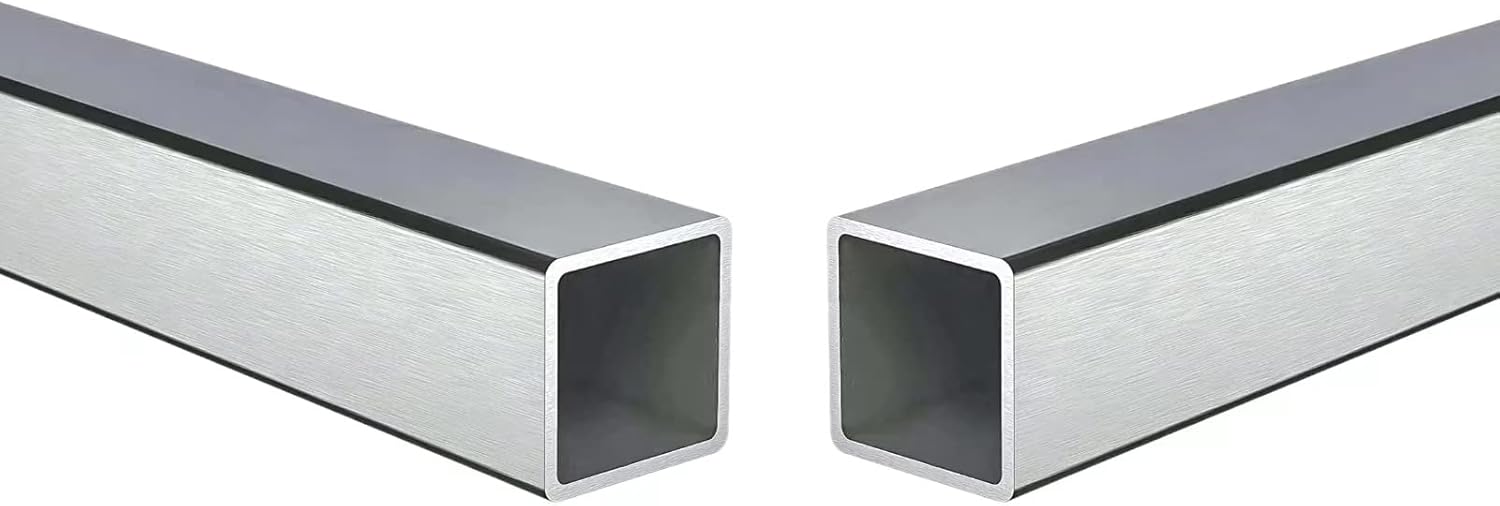 Amazon.com: Stainless Steel Square Tubing Tube 30mm x 30mm x 1mm x ...