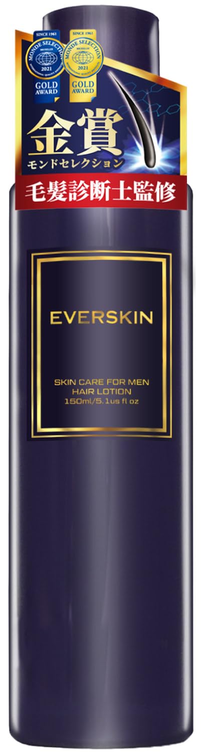 Amazon | EVERSKIN 育毛剤 スカルプヘアトニック 医薬部外品 男性用 ギフト プレゼント 150ml 日本製 | EVERSKIN | 育毛・養毛用トニック・エッセンス 通販