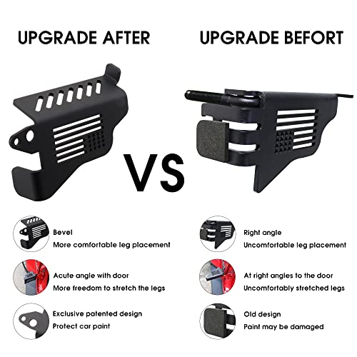 Snapklik.com : Upgrade Black Steel Front Foot Pegs For Jeep, Sukemichi ...