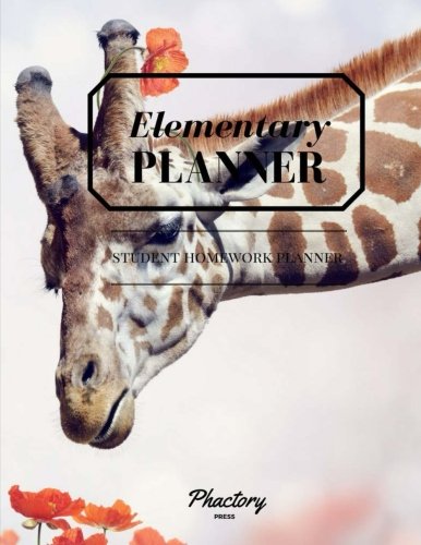 Buy Elementary Planner: Student Homework Planner- Giraffe Book Online ...