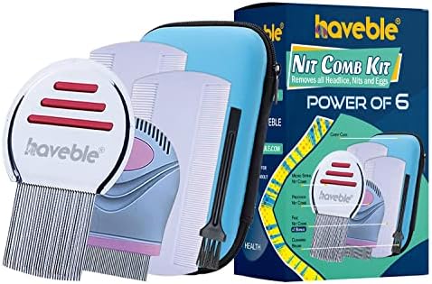 Lice Zapper electronic electric head lice nit comb- detects and kills ...