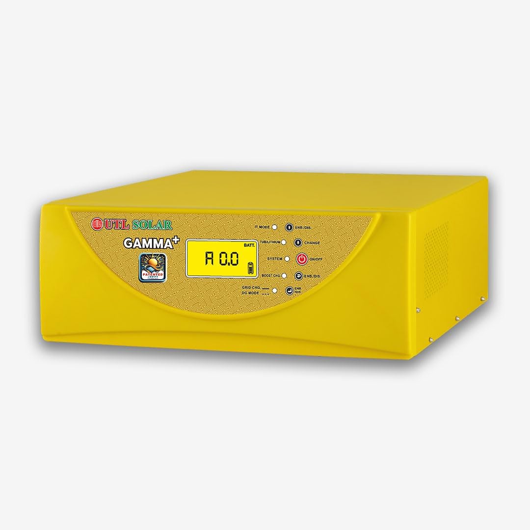 UTL Gamma Plus 2000 MPPT Solar Inverter | Pure Sinewave | Reliable ...