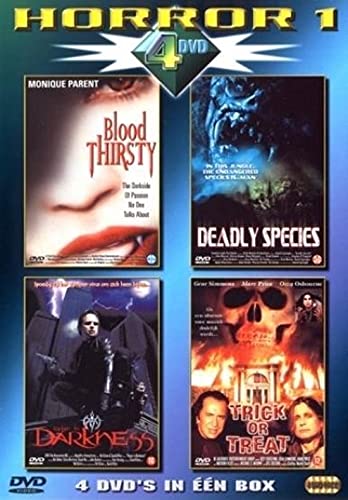 dvd - Horror 1 ( Blood Thirsty / Deadly Species / Darkness / Trick or ...