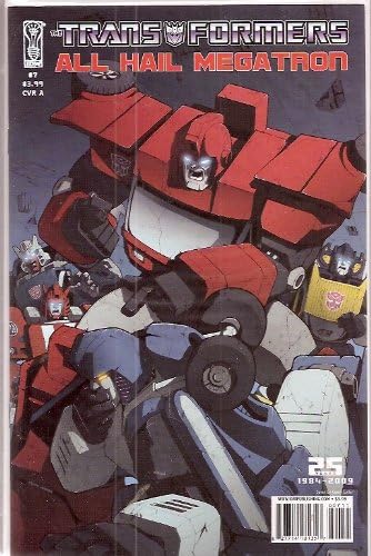 Amazon.com: Transformers All Hail Megatron Number 7 Cover A Comic ...