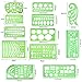 Amazon.com: QincLing 11 Pieces Geometric Drawings Templates Stencils ...