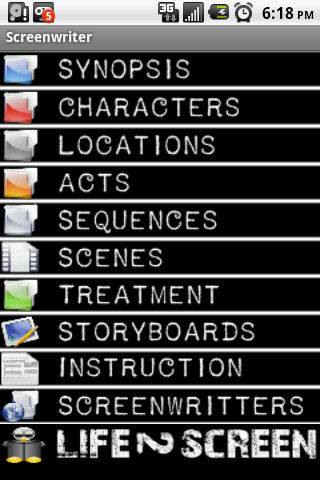 Screenwriter - App on the Amazon Appstore