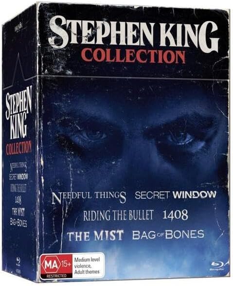 Stephen King Collection - Limited Edition Blu-Ray Hardbox: Amazon.co.uk ...