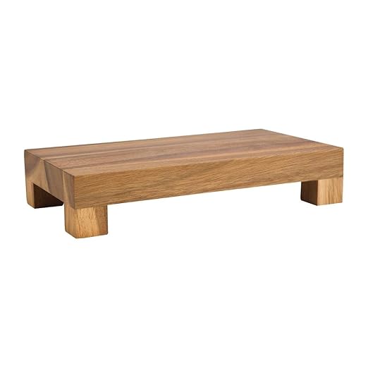 T&G Woodware GF196 Wooden Table Riser, 375 mm High : Amazon.co.uk: Home ...