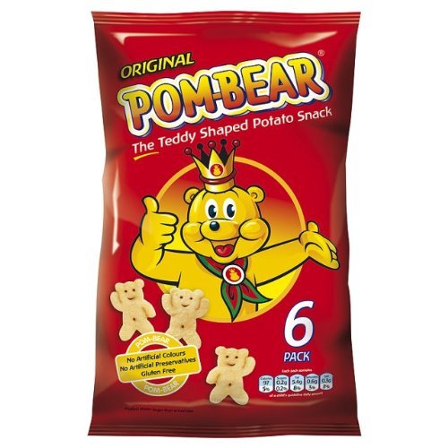 Amazon.com: Crisps Pom-Bear Original 6X5X19G