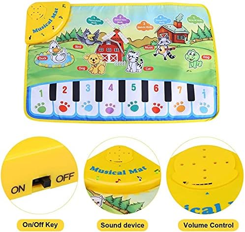 Floor Piano Music Mat for Children – Floor Keyboard Kids Dance Mat for ...
