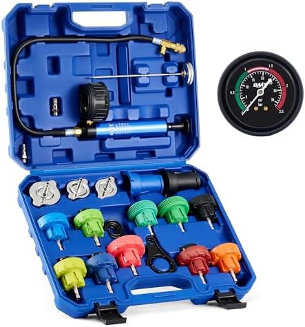 Amazon.com: Orion Motor Tech Coolant Pressure Tester Kit, 19pc Radiator ...