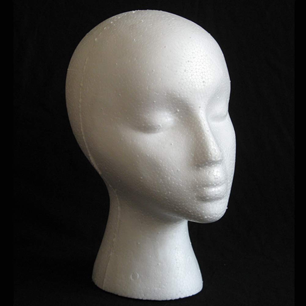 Styrofoam Mannequin Head