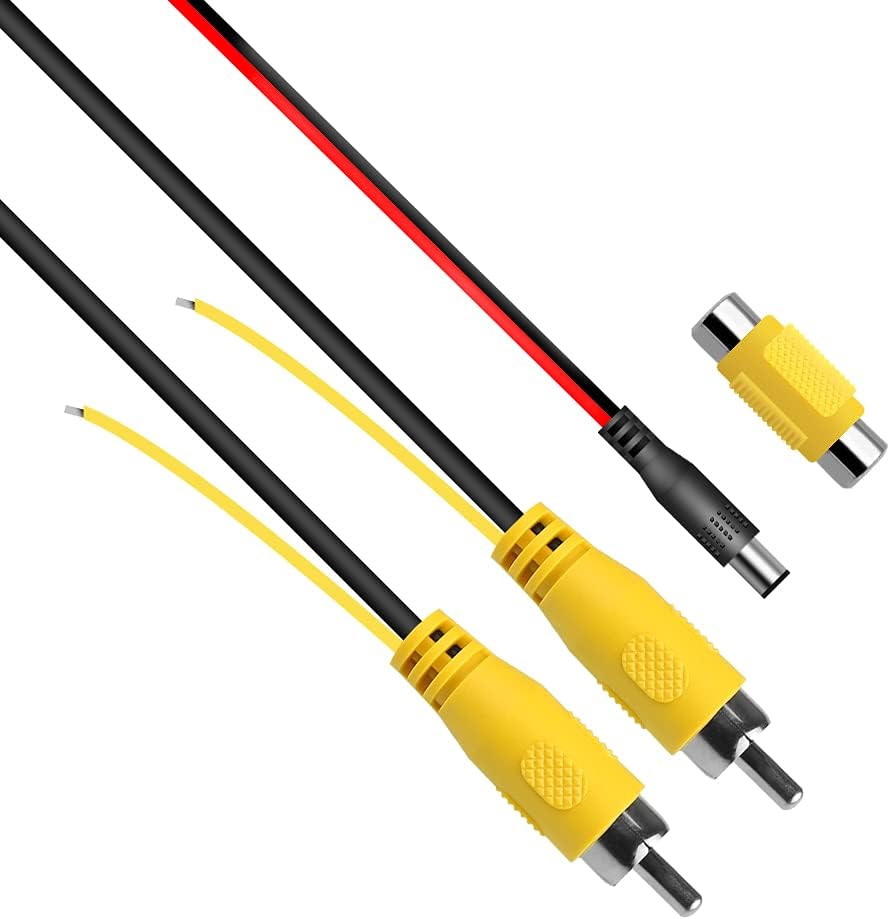 Amazon.com: Auto Wayfeng WF® Car Video Cable RCA-4PIN for Car Parking ...