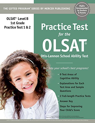 Practice Test for the OLSAT® (Grade 1) Level B Otis-Lennon School ...