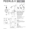 Peerless Single-Function Shower Handle Valve Trim Kit, Oil-Rubbed ...