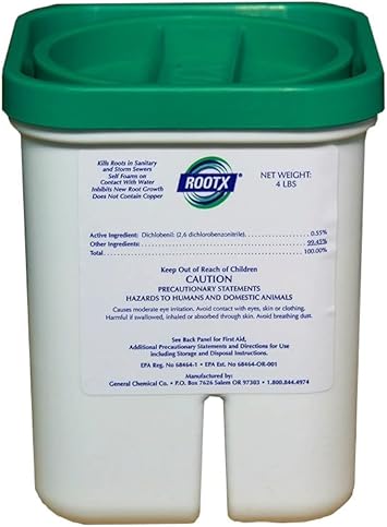 Amazon.com: RootX - 4 LB. JAR (No Funnel/Applicator) Foaming root ...