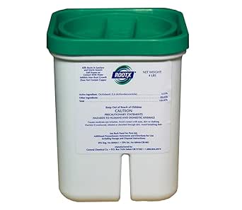 RootX - 4 LB. Jar (No. Funnel/Applicator) Foaming Root Control for ...