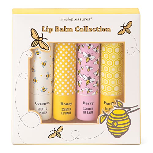 Snapklik.com : Simple Pleasures Moisturizing Lip Balm Gift Set - Pack ...