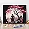 Amazon.com: TUMOVO Samurai Paint by Number for Adults, Sakura Tree ...