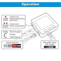 M5Stack ESP32 Basic Core Development Kit Extensible Micro Control WiFi BLE IoT Prototype Board ...