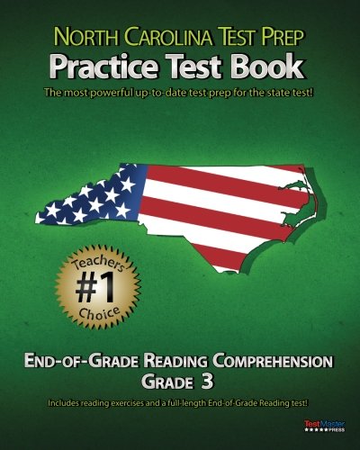 North Carolina Test Prep Practice Test Book End-of-grade Reading ...